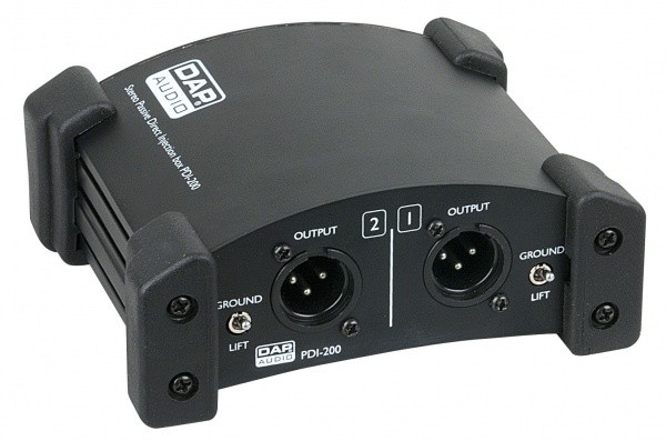 PDI-200 passieve stereo DI box – R.F. Systems