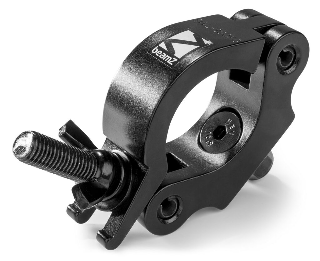 Showtec 50 mm Half Coupler SWL: 300 Kg, Aluminum – R.F. Systems